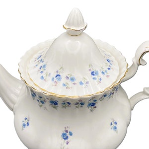 Vintage Royal Albert Memory Lane Teapot, Large, Bone China, Made in ...