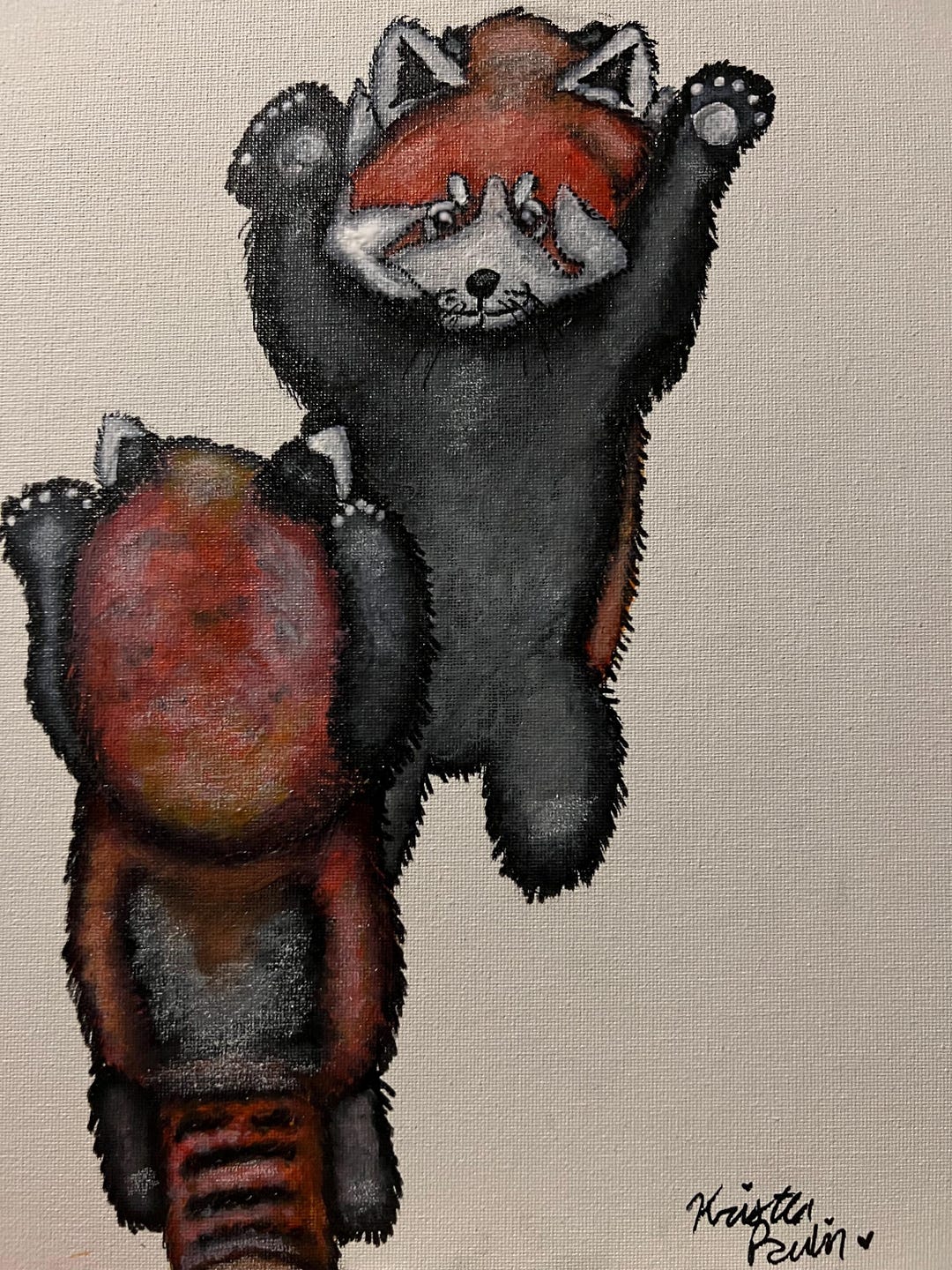 Dancing Red Pandas Digital - Etsy