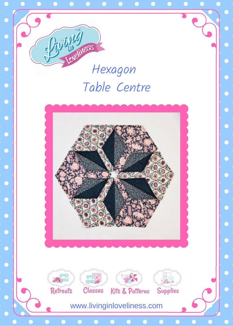 Hexagon Table Centre Pattern (PDF Digital Download) - Etsy
