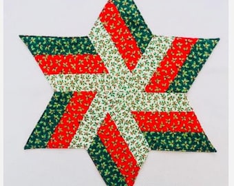 Star Place Mat Pattern PDF Digital Download | Etsy