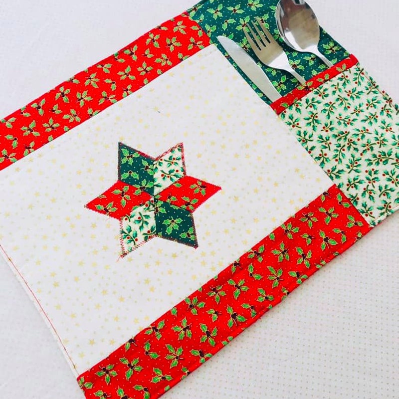 Star Quilt Place Mat - Etsy