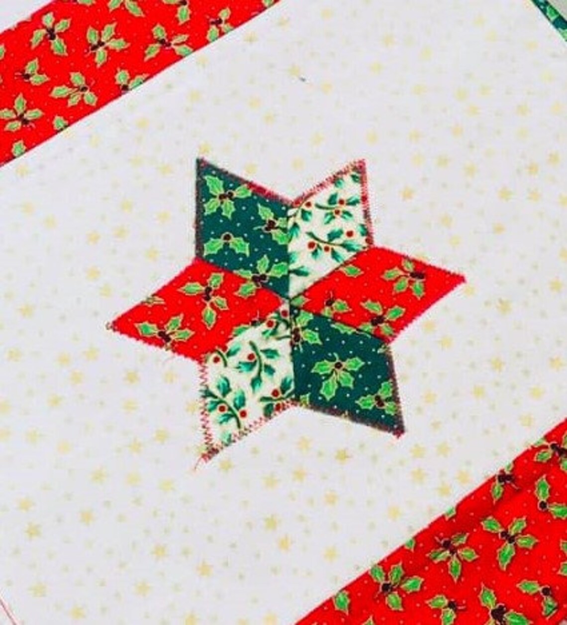 Star Place Mat Pattern (PDF Digital Download) - Etsy