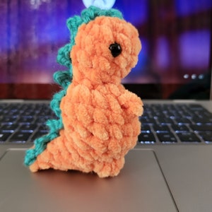 Pdf-pocket Dino No Sew Crochet Pattern - Etsy