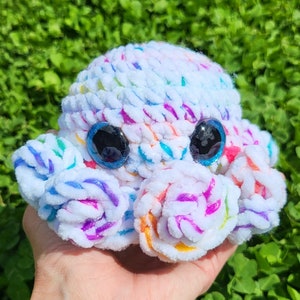 Pdf-octoplushie Rattle No Sew Crochet Pattern With Crochet Eye ...