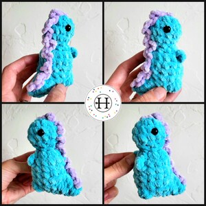 Pdf-pocket Dino No Sew Crochet Pattern - Etsy
