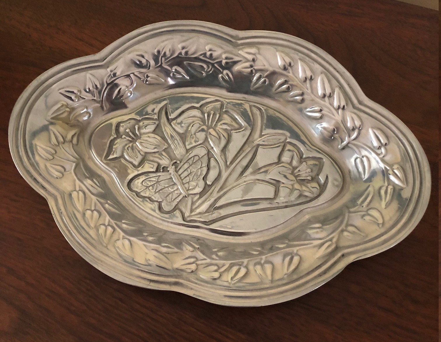 Lenox, Oval Metal Tray, Spring, Butterfly Meadow Tray, Wedding Gift ...