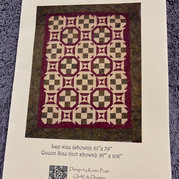Lily Quilt Block Pattern - Etsy
