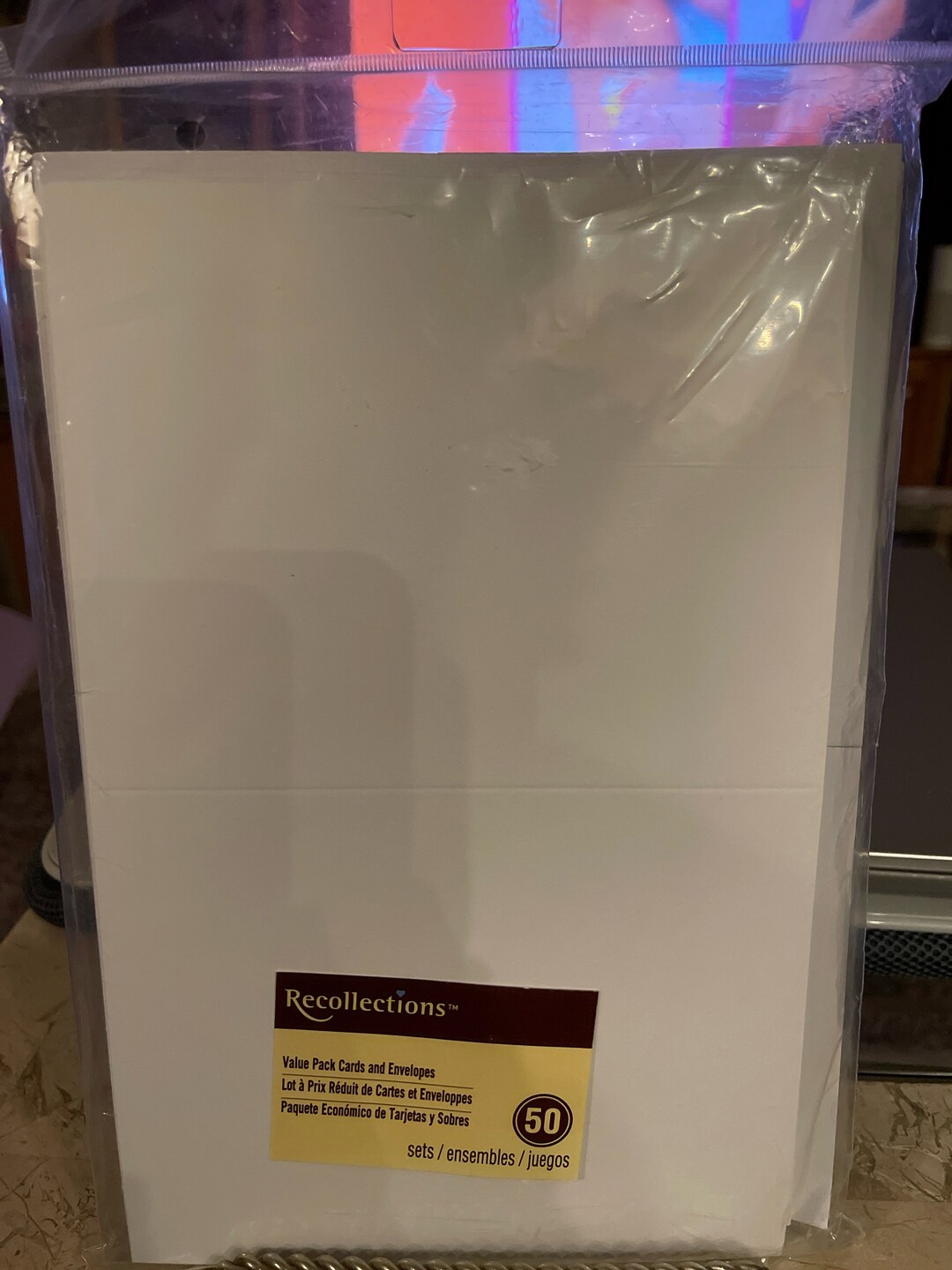 Card Makers!! - Recollections White Value Cards & Envelopes - 50 Sets ...