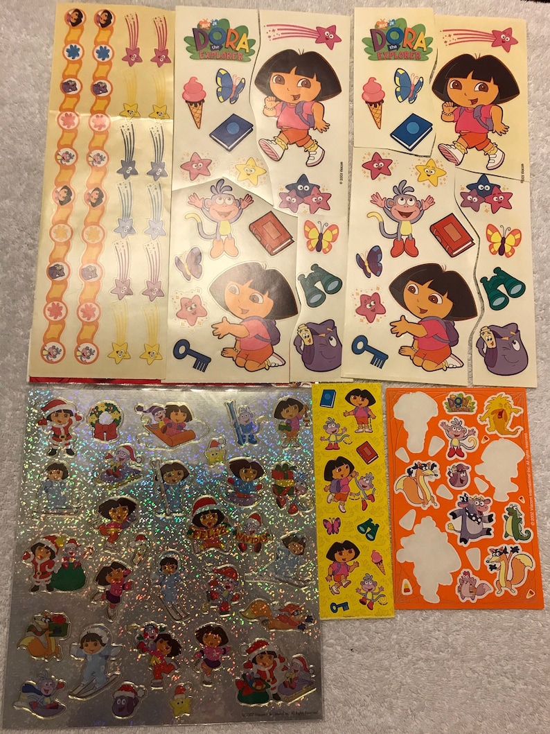 Sandylion Dora the Explorer - 90 Stickers Including Christmas ...