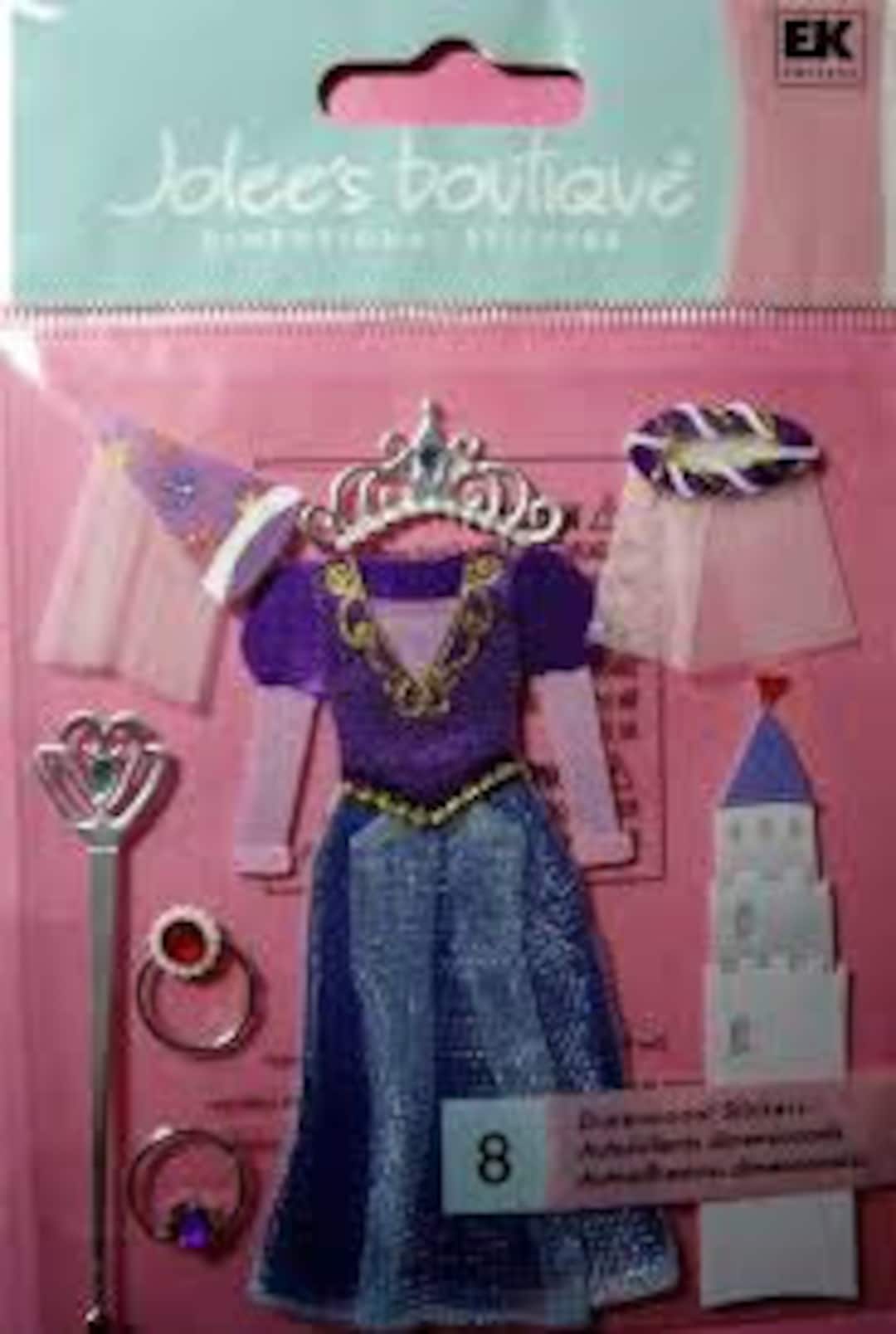 Jolee's Boutique Princess Stickers: Scrapbooking Embellishments - Etsy