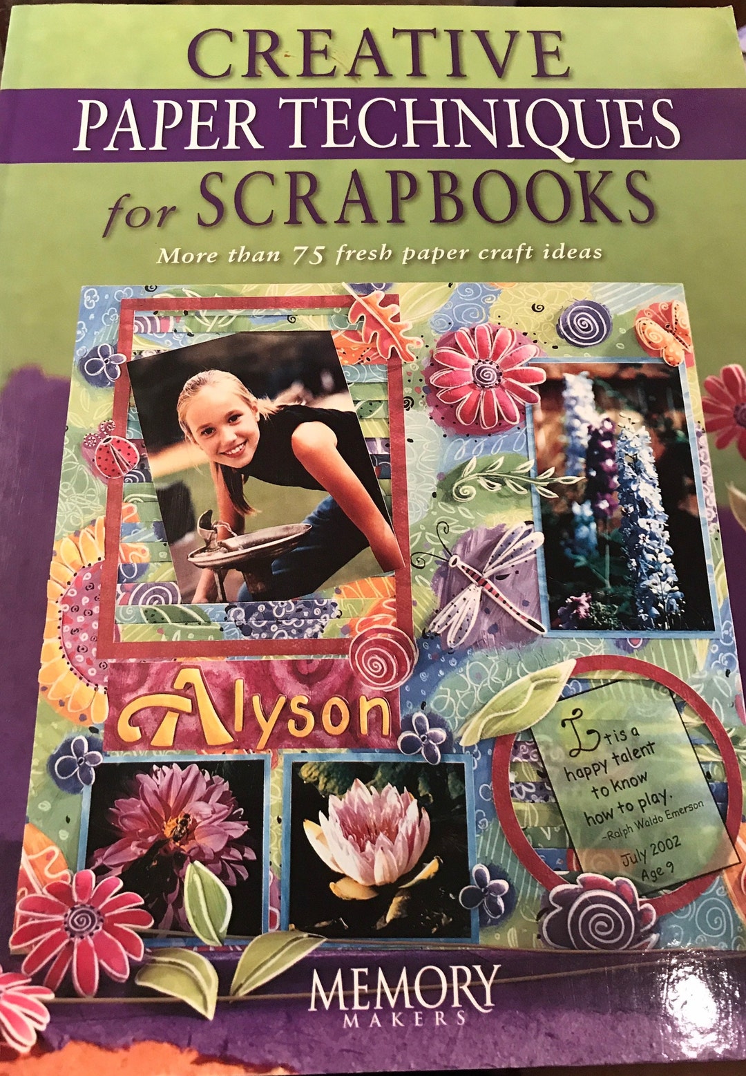 Book Creative Paper Techniques for Scrapbooks Memory Makers Books 2003 ...