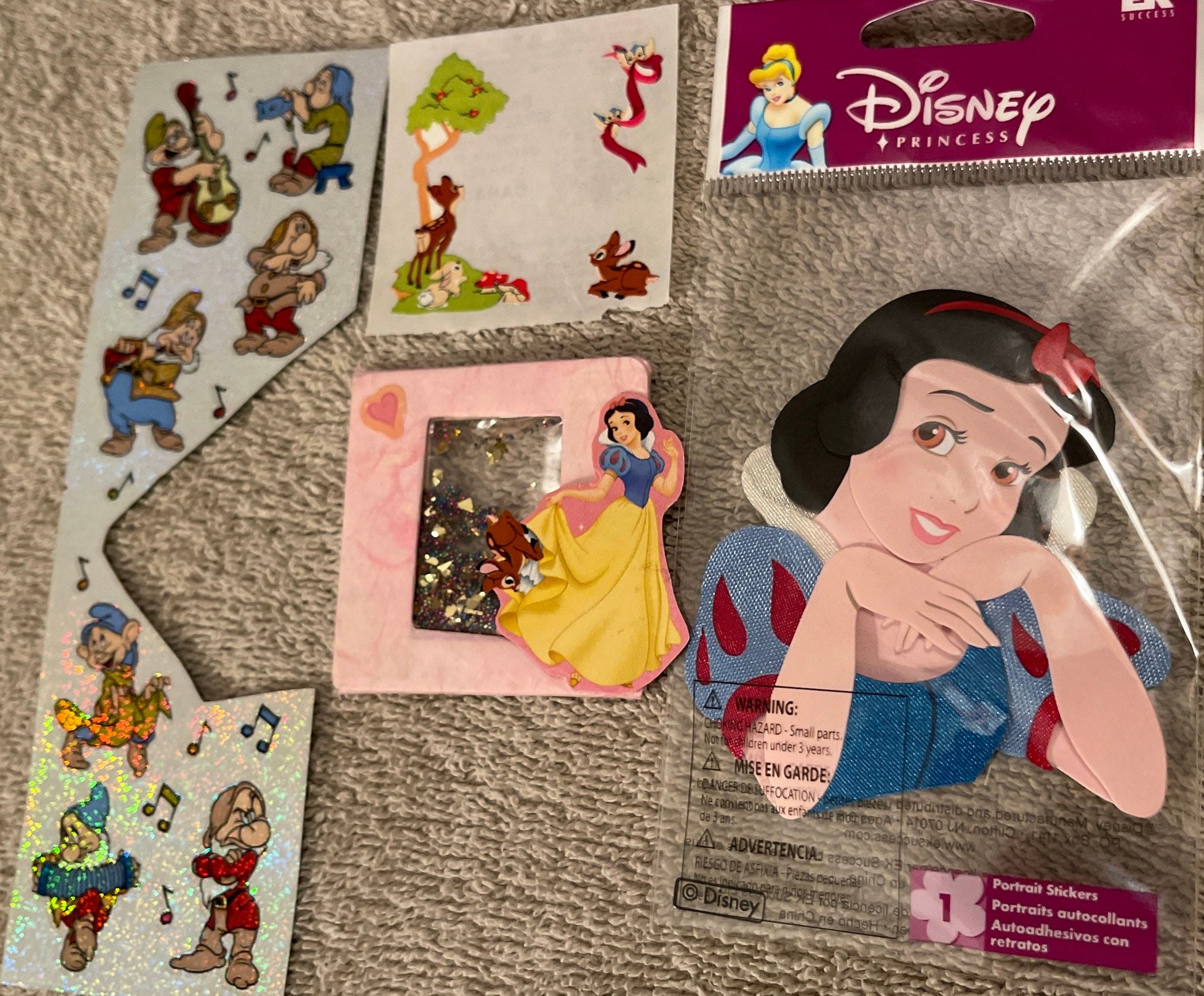 Snow White Scrapbook Kit Disney 12x12 Paper & Stickers 63 - Etsy