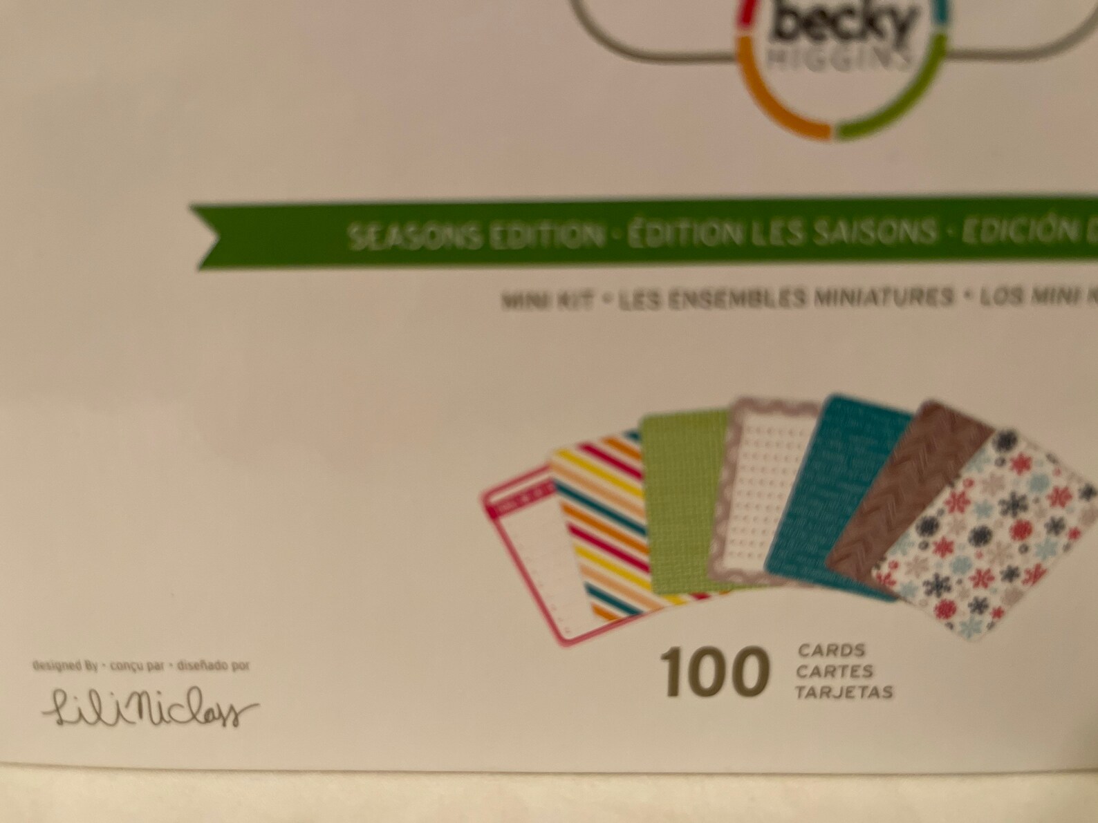 Project Life Becky Higgins Seasons Edition Mini Kit 380045 Designed by ...