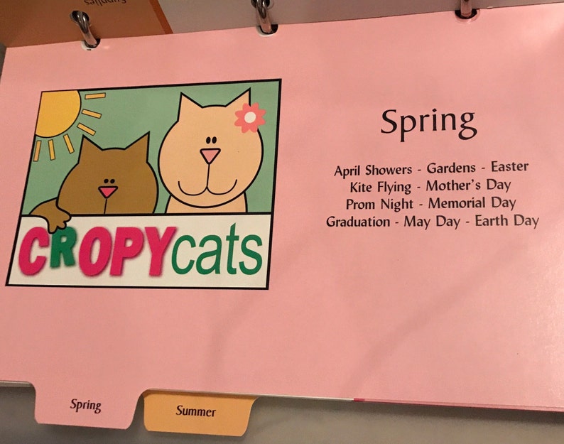 CROPY CATS Scrapbook Layout Idea TWO Book Set - 2001 - 2003 - F1 - Etsy ...