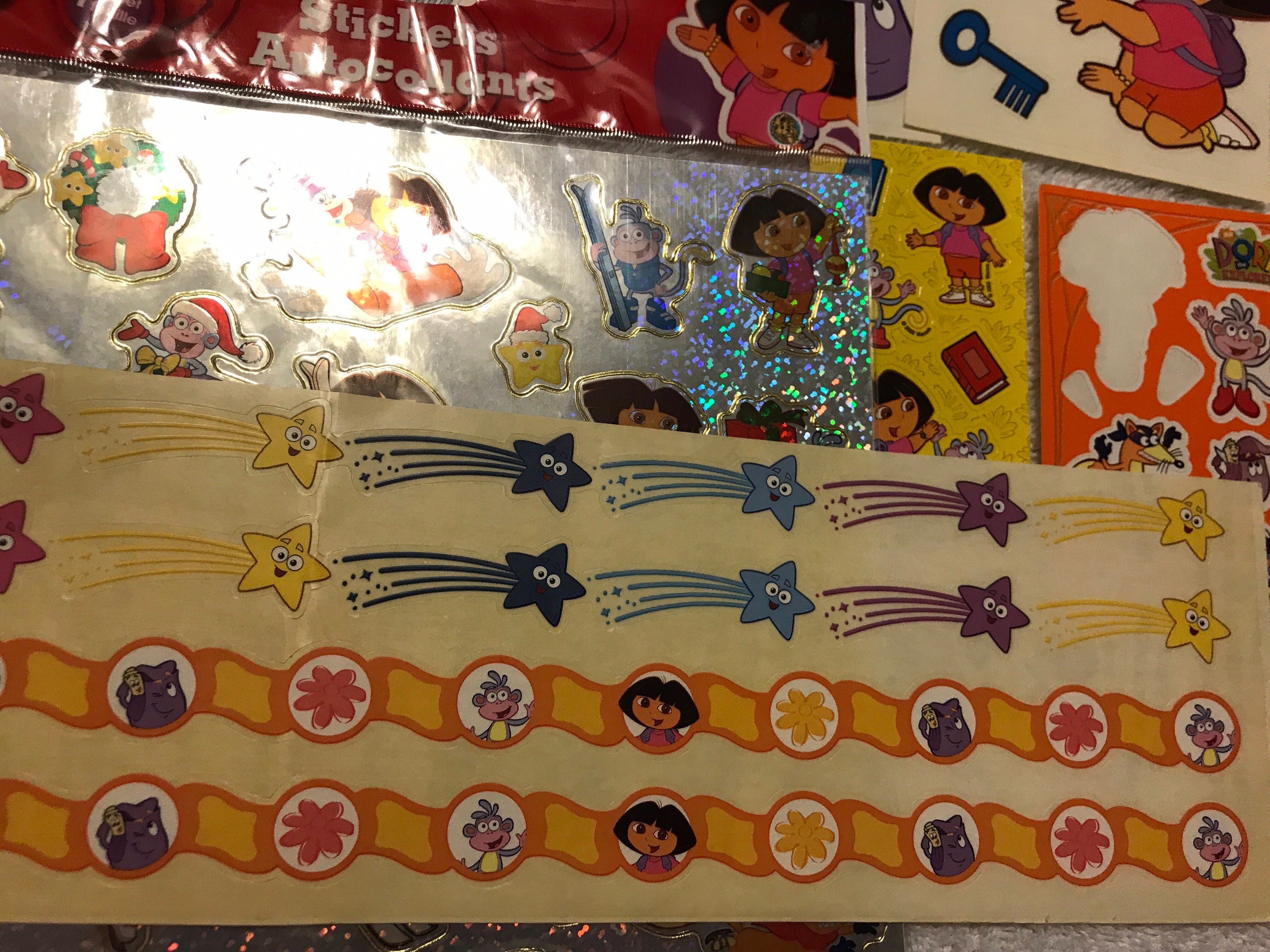 Sandylion Dora the Explorer 90 Stickers Including Christmas - Etsy