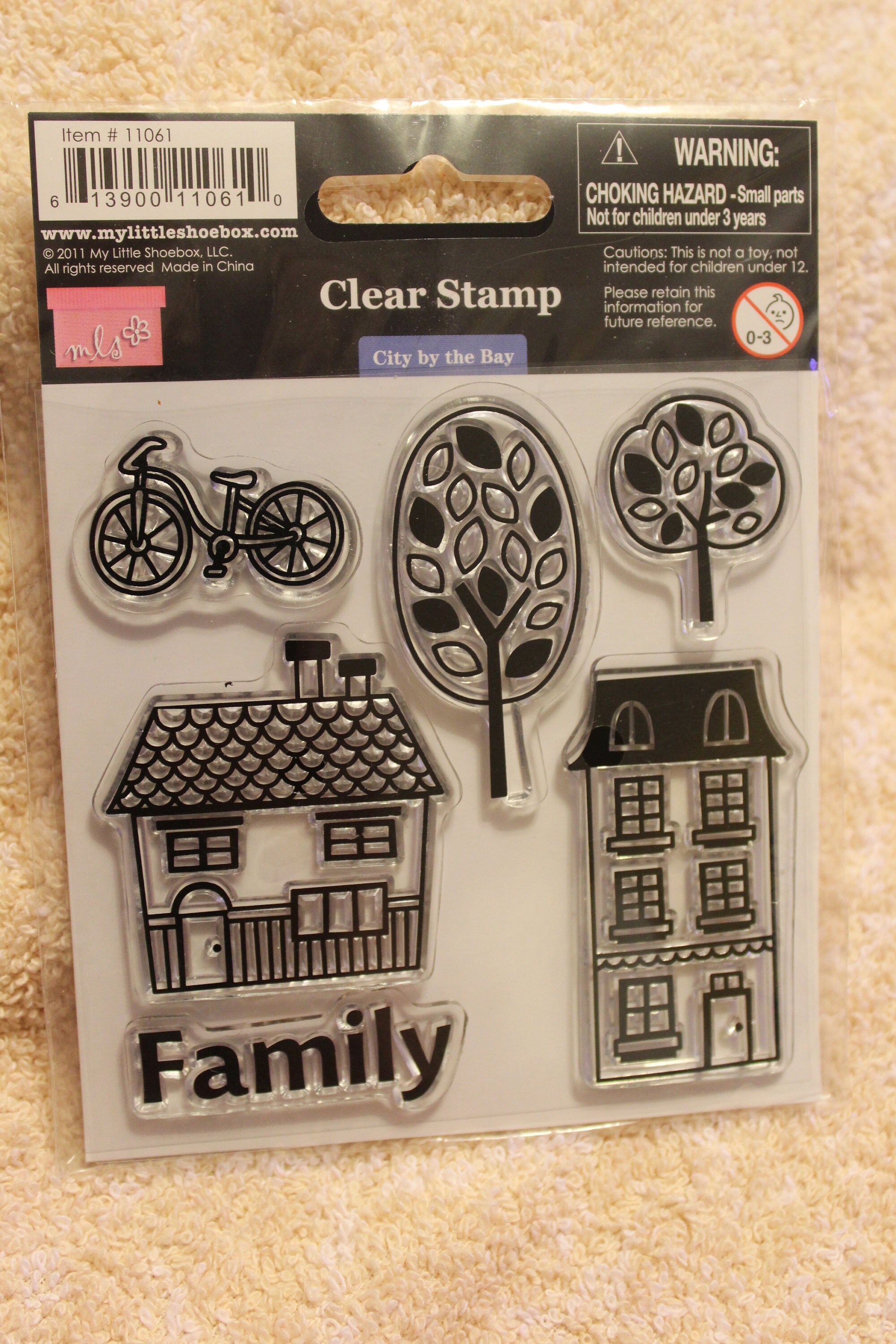 STAMPS My Little Shoebox City by the Bay 6 Clear Stamps 5 | Etsy