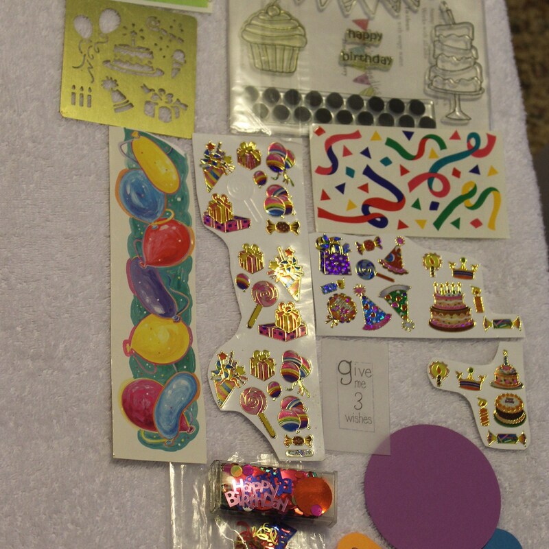 Confetti Cone Stickers - Etsy