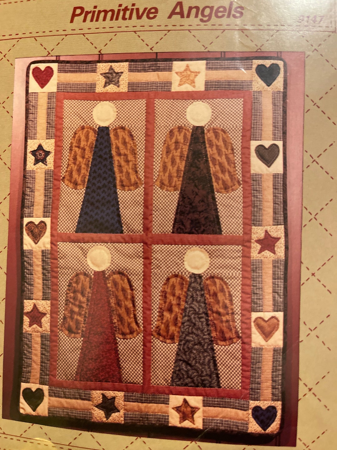 Free Shipping! Primitive Angels by Bear Paw Designs - #9147 - 1991 ...