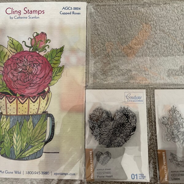 Rubber Art Gone Wild Stamp - Etsy