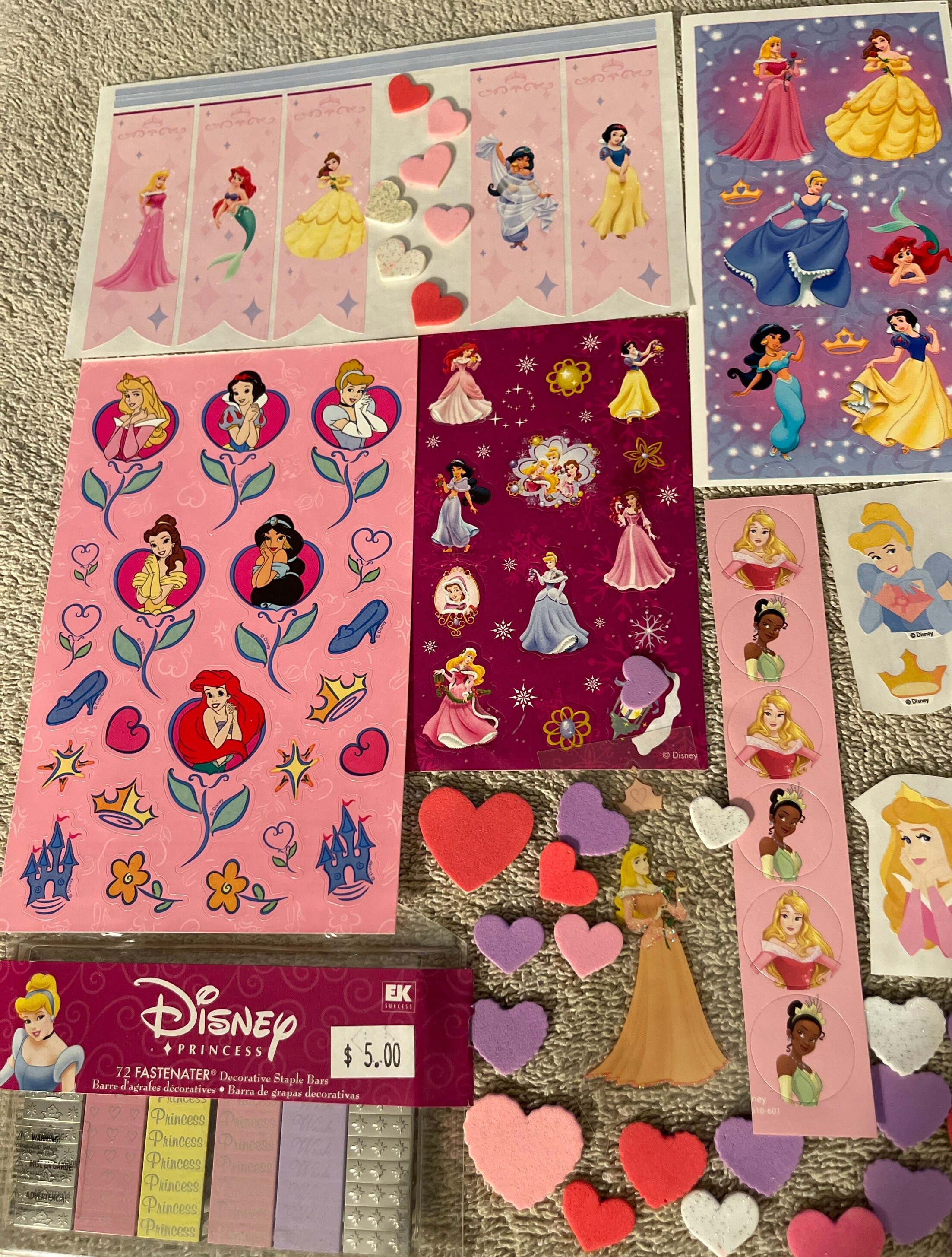 Disney Princesses 10x12 Paper Die Cuts & Stickers 389 Items - Etsy