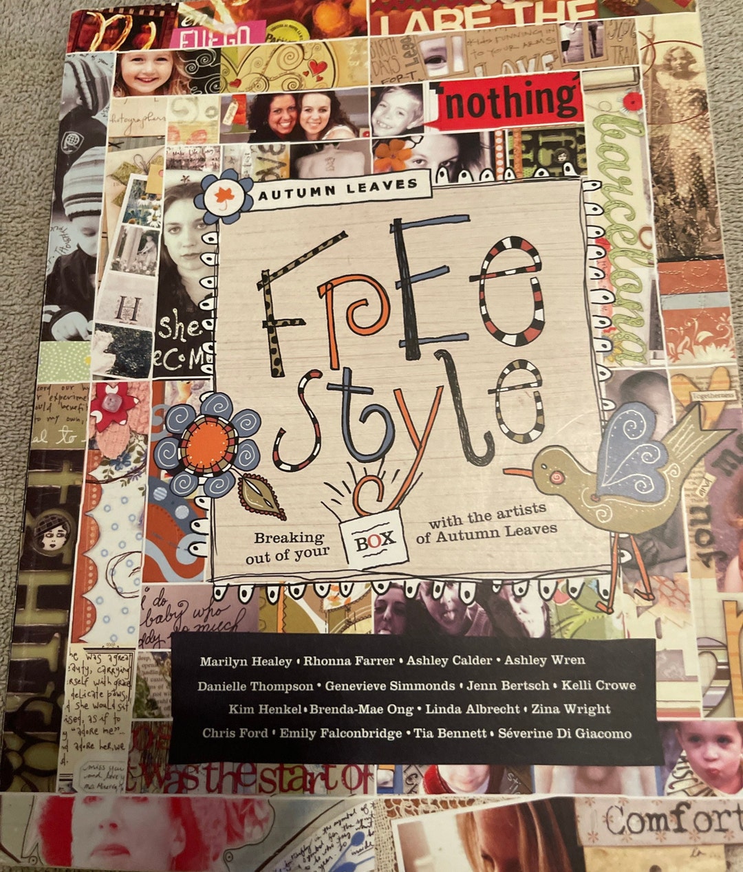 Free Style Art Book - Autumn Leaves Artists - 2006 - 96 Pages - F2 - Etsy