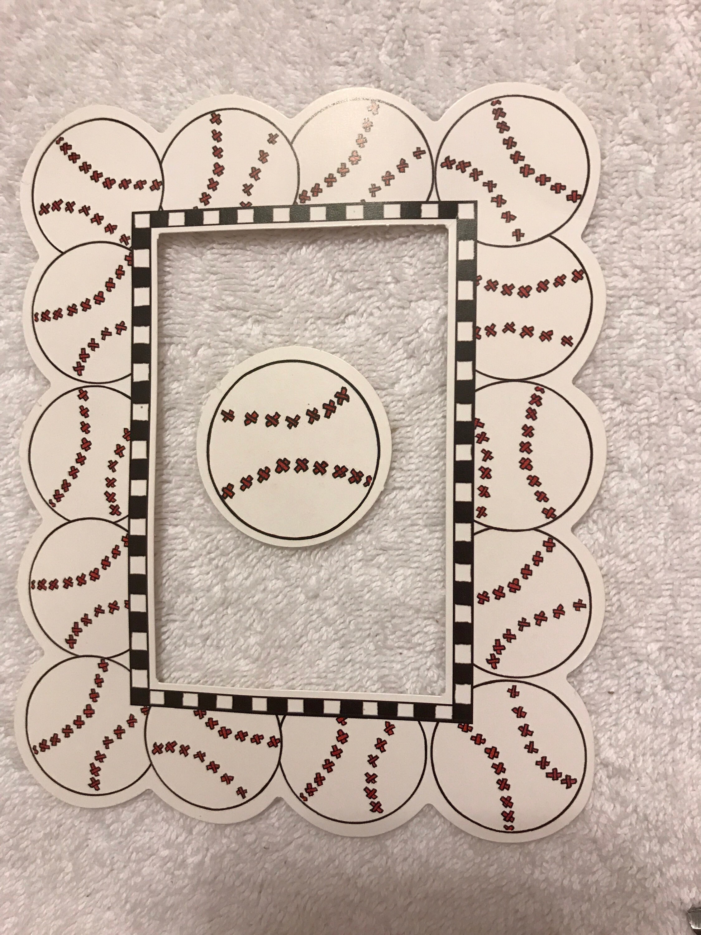 BASEBALL Frames Stickers Cards Etc. about 88 Items 12 | Etsy