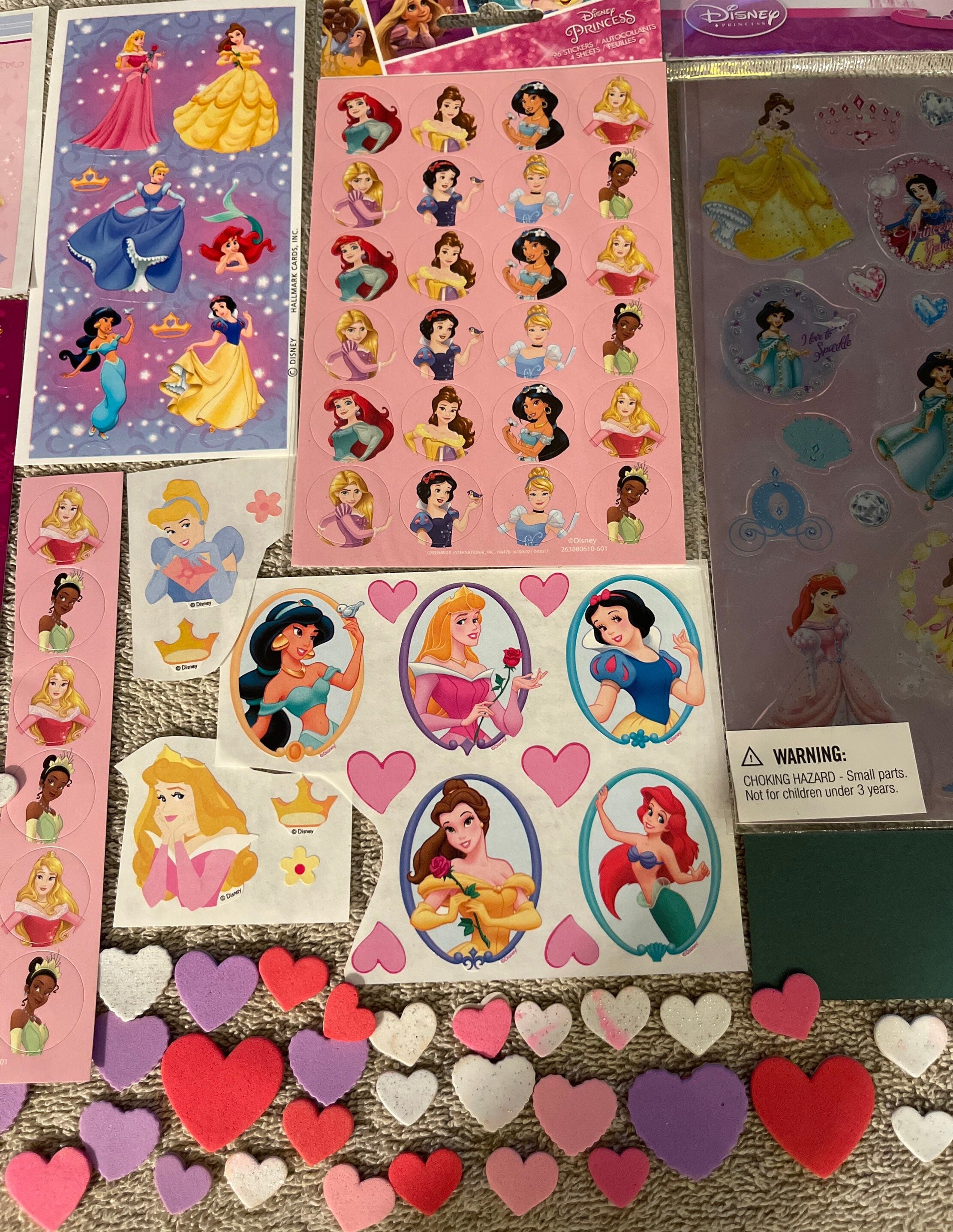 Disney Princesses 10x12 Paper Die Cuts & Stickers 389 Items - Etsy