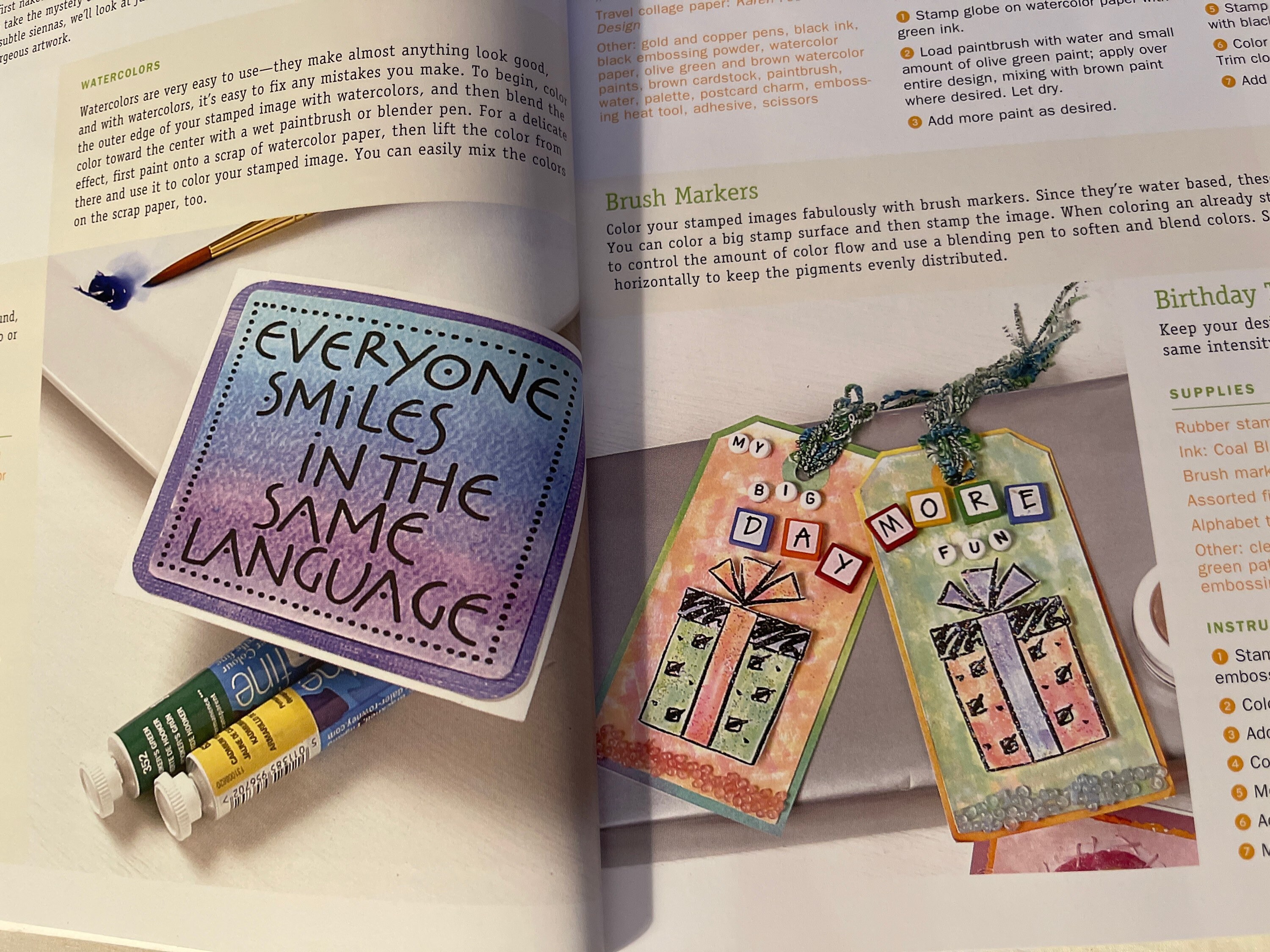 Book - Paper Crafts & Stamp It! Treasury of Tips and Tricks - Over 650 ...