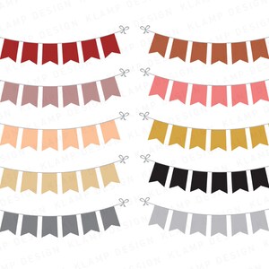 Bunting Banners Clipart: "banner FLAG Clipart" Party Bunting, Banner ...