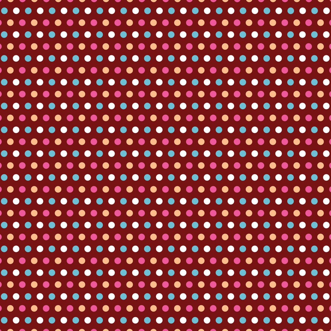 Polka Dot Digital Paper, Digital Paper Pack, Polkadot Digital, Polka ...