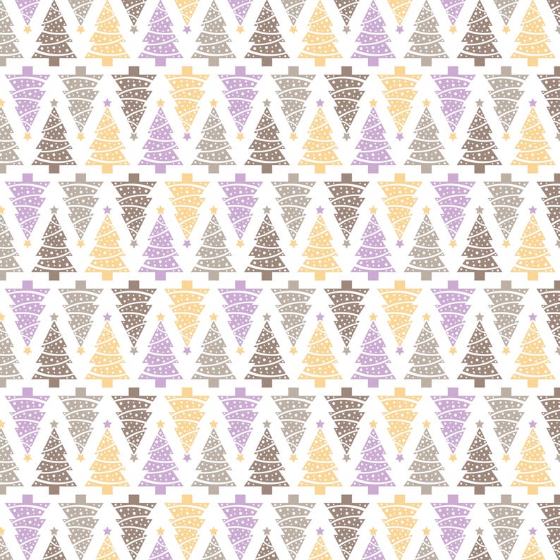 Christmas Digital Paper Commercial Use: "purple CHRISTMAS Papers" With ...