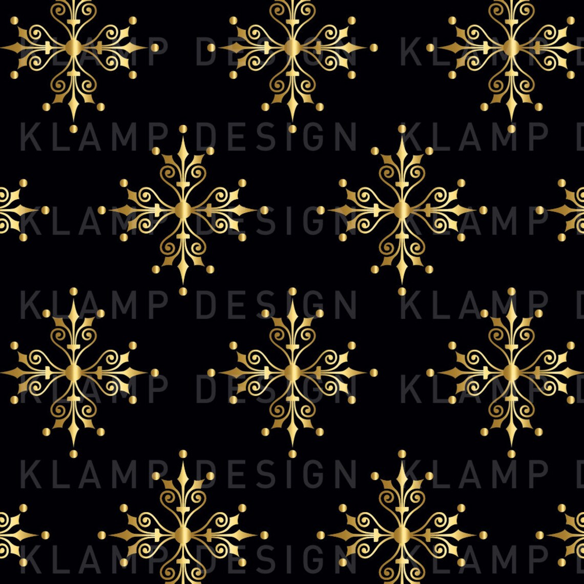 Gold and Black Digital Paper, Elegant Digital Paper, Instant Download ...