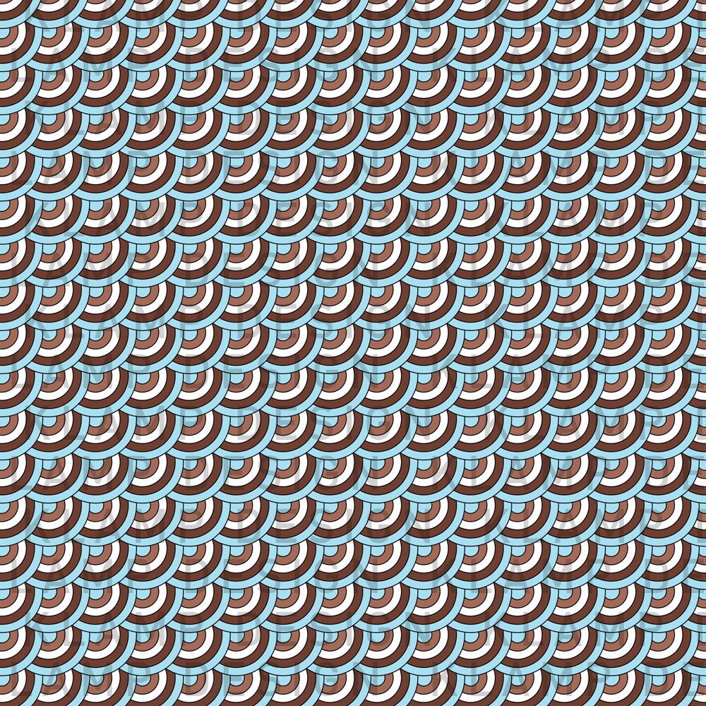 Light Blue and Brown Digital Paper, Scrapbook Digital Paper, Geometric ...