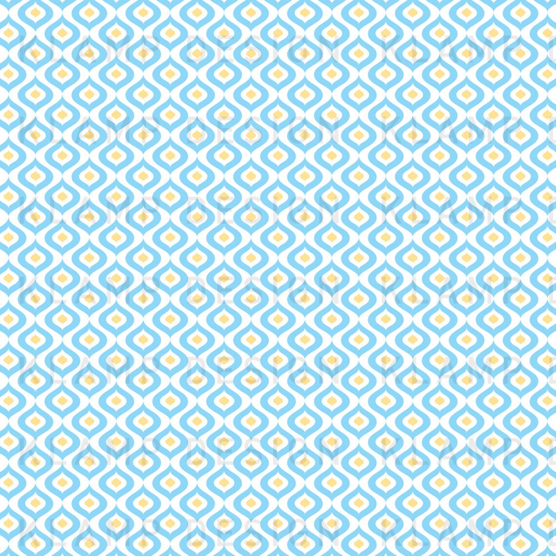 Light Blue Digital Paper, Geometric Digital Paper, Digital Paper With ...