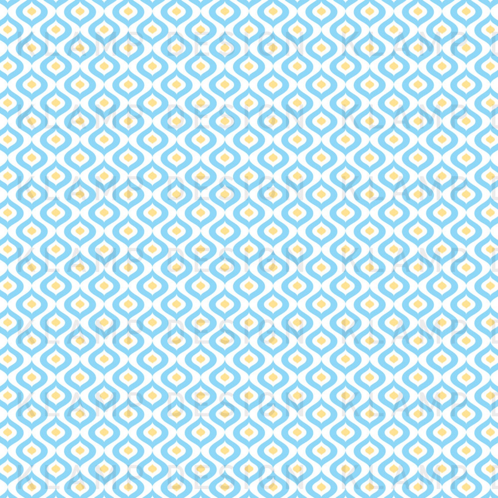 Light Blue Digital Paper, Geometric Digital Paper, Digital Paper With ...