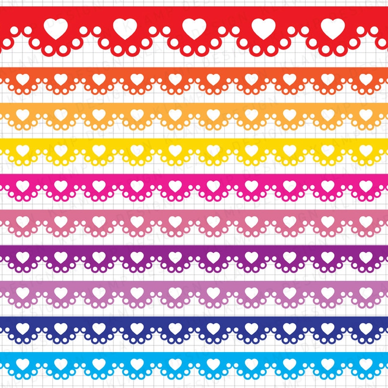 Scallop Border - Etsy
