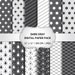 Gray and White Digital Paper: "gray Digital Paper" Dark Gray Digital ...