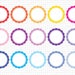 Frames Clipart, Scalloped Frames, Round Labels, Scalloped Labels, Tags ...