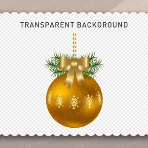 Christmas Balls Clip Art Commercial Use, Digital Christmas Ball ...