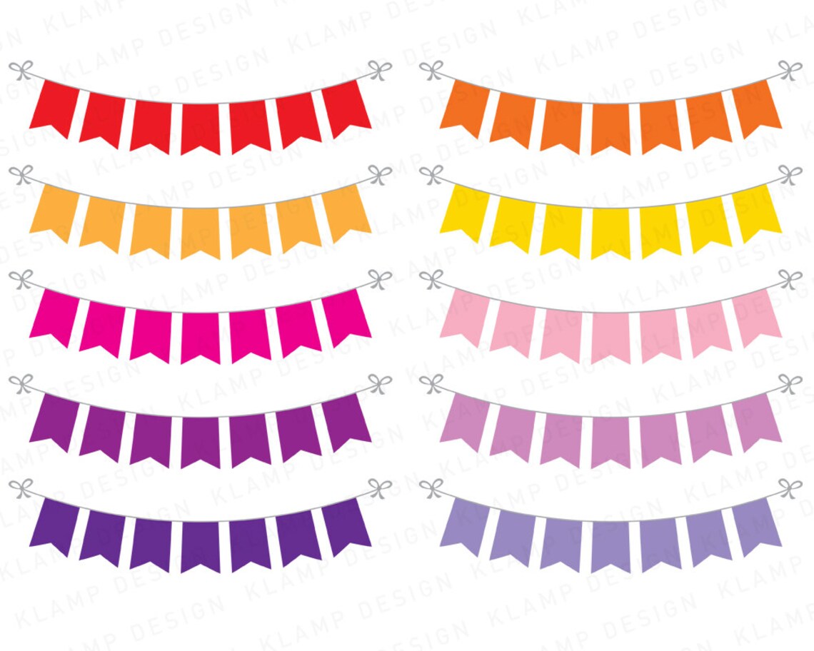Bunting Banners Clipart: banner FLAG Clipart Party Bunting, Banner ...