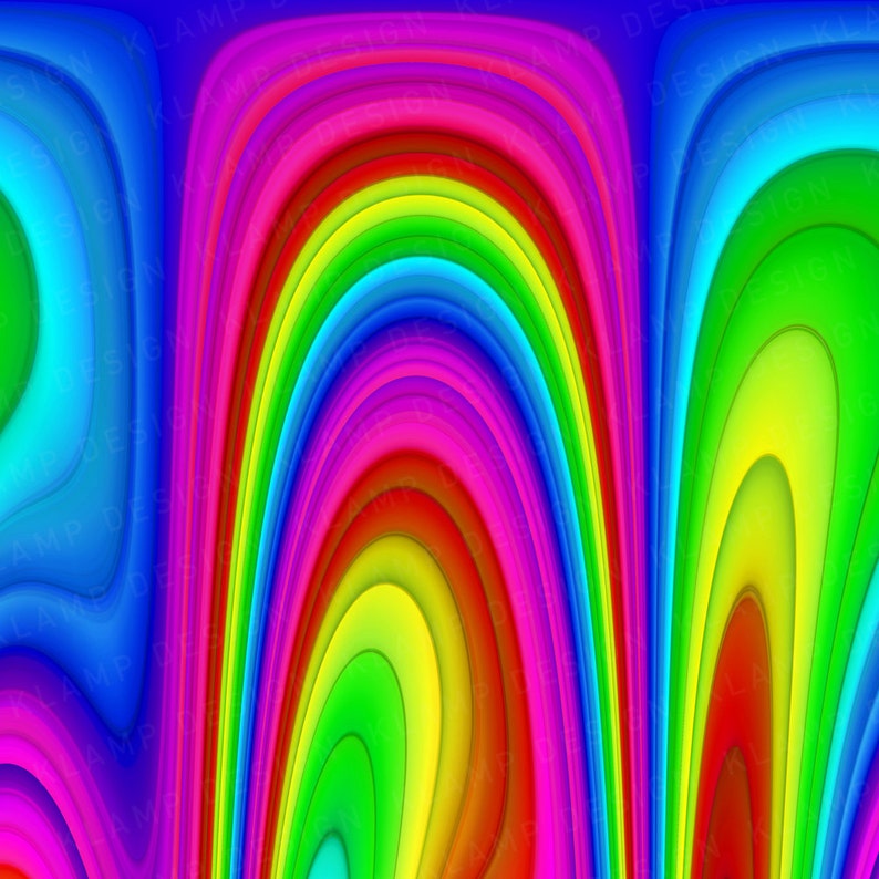 Rainbow Digital Paper Rainbow Paper Abstract Paper - Etsy Denmark