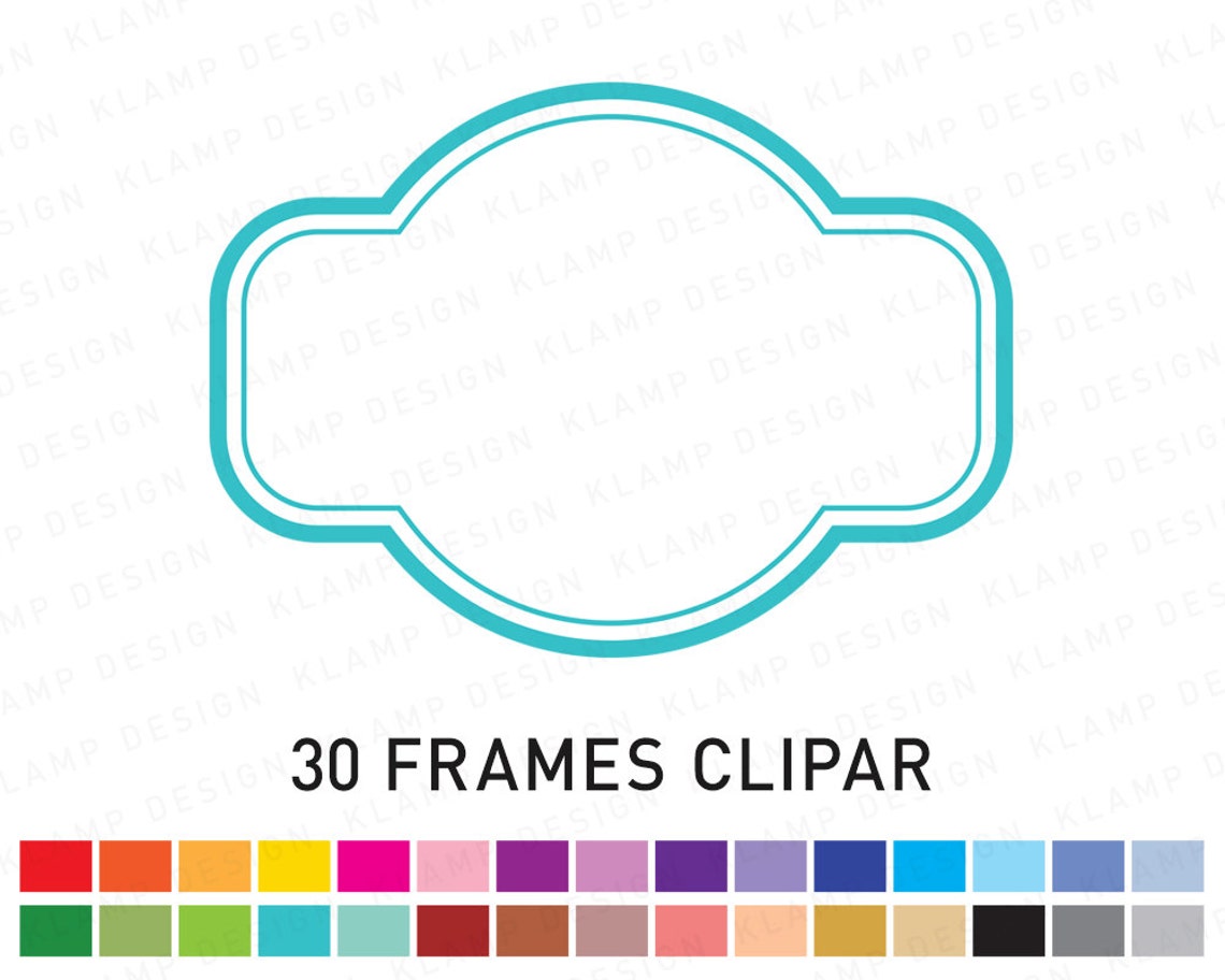 Frame Clipart: "digital Frame Clipart" Printable Frames, Clipart Frames ...