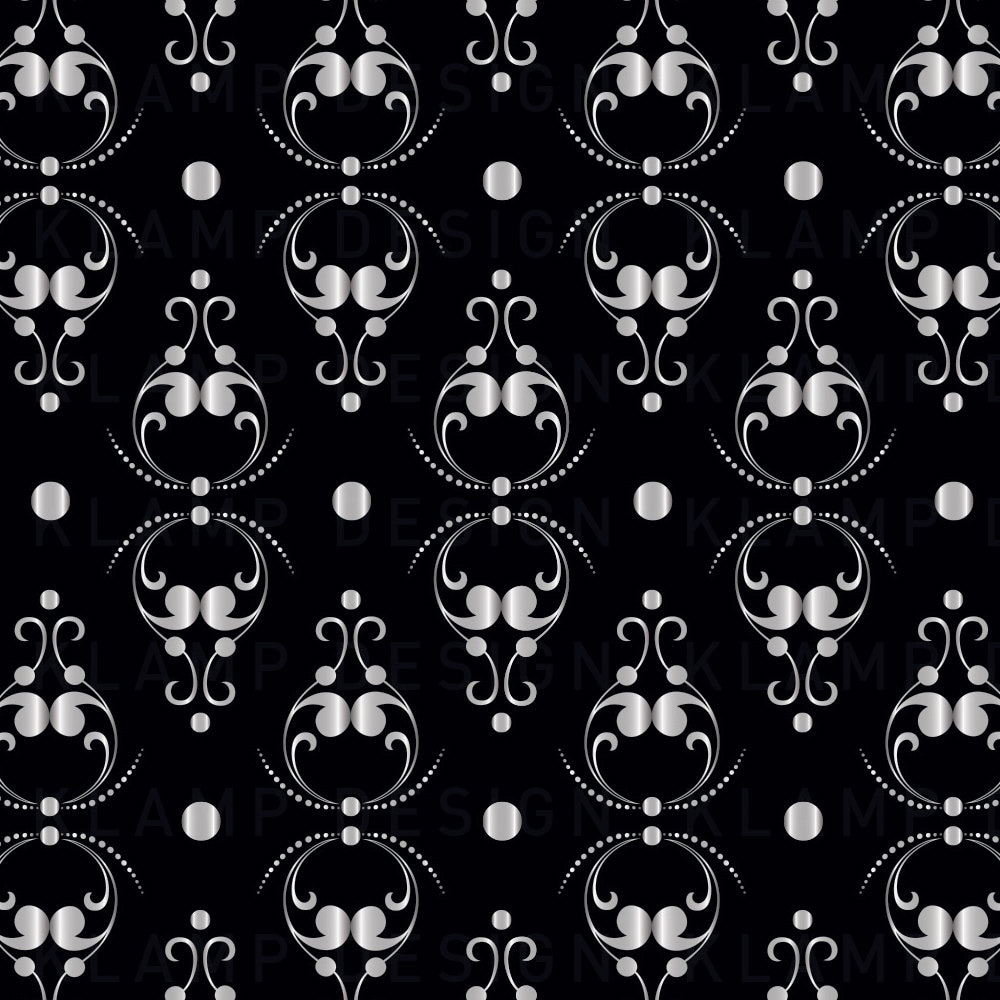 Black and Silver Digital Paper, Elegant Digital Paper Pack, Instant ...