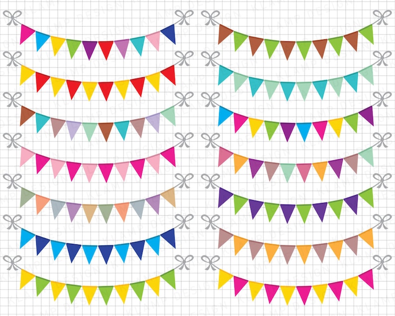 Bunting Banners Clipart Bunting Clipart Party Bunting, Banner Clipart ...