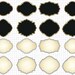 Frames Clipart, Scalloped Frames, Round Labels, Scalloped Labels, Tags ...