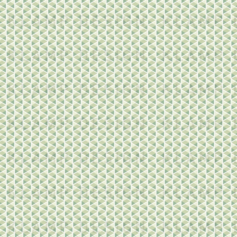 Green Digital Paper Pack, Geometric Digital Paper, Scrapbook Digital ...