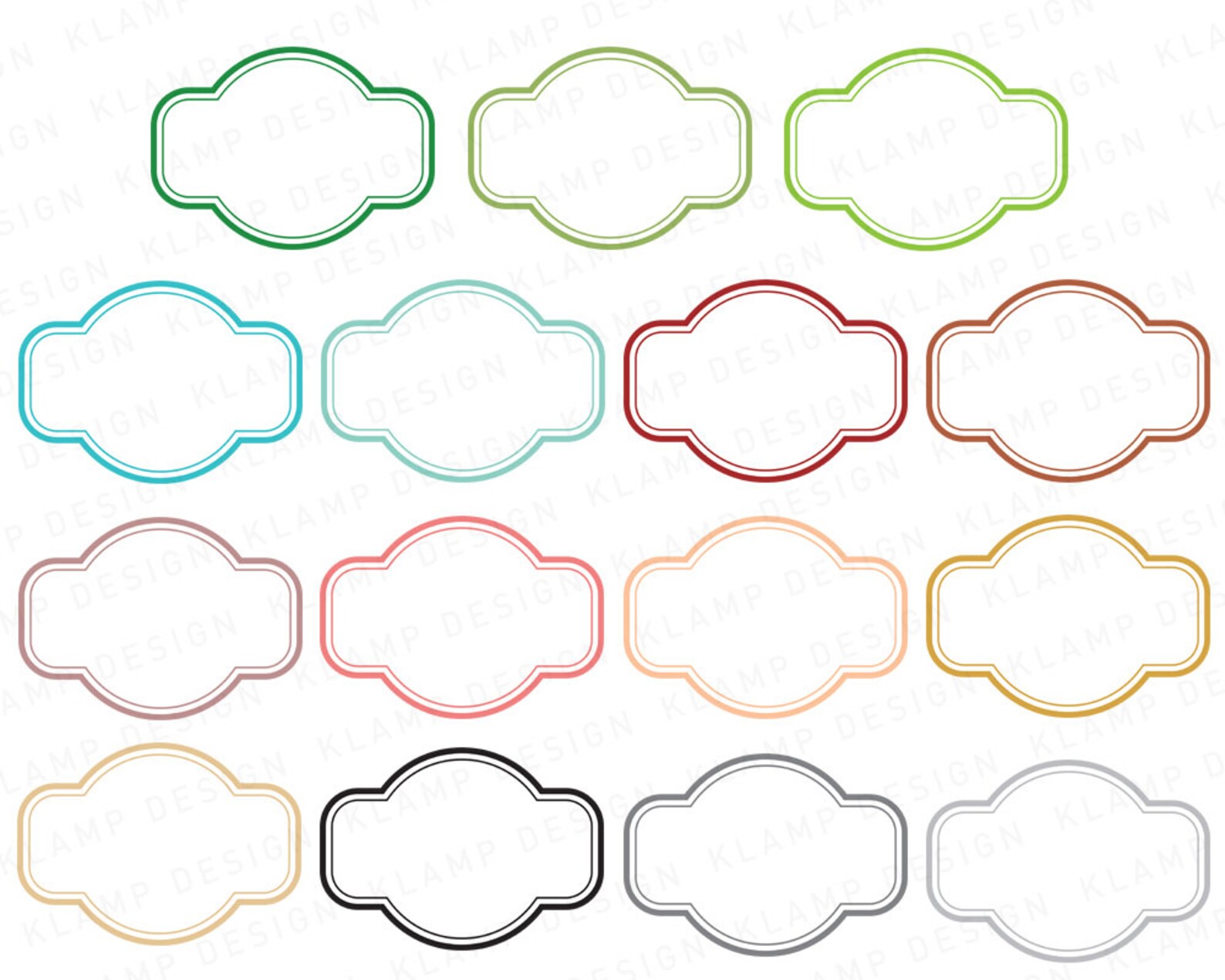 Frame Clipart: "digital Frame Clipart" Printable Frames, Clipart Frames ...