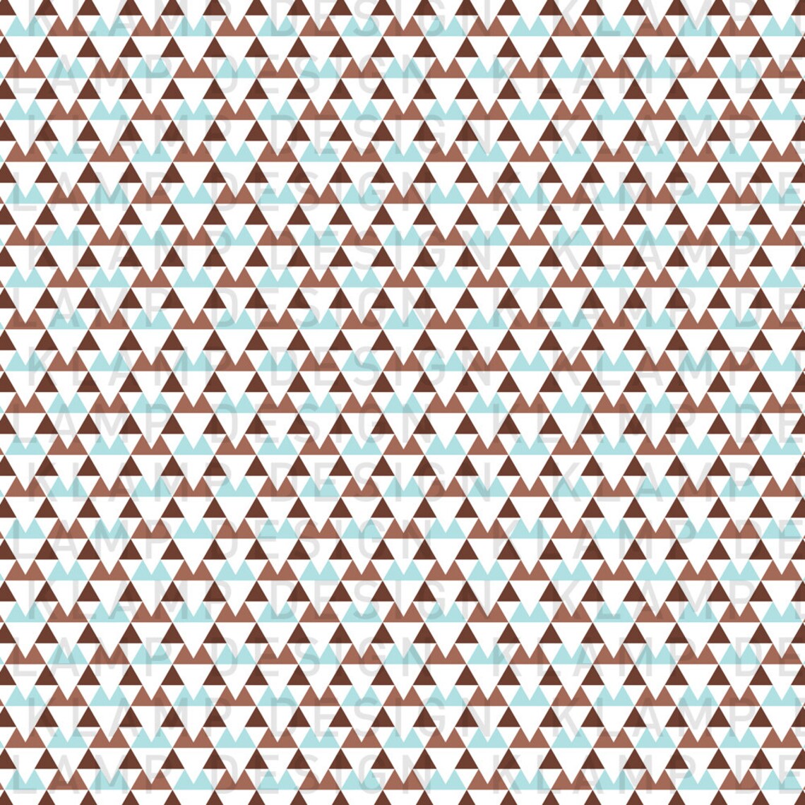 Light Blue and Brown Digital Paper, Scrapbook Digital Paper, Geometric ...