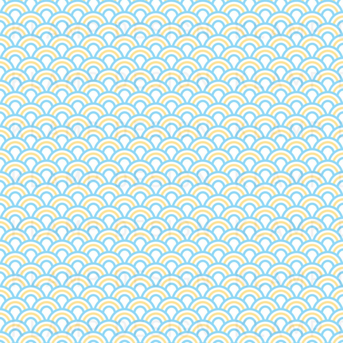 Light Blue Digital Paper, Geometric Digital Paper, Digital Paper With ...