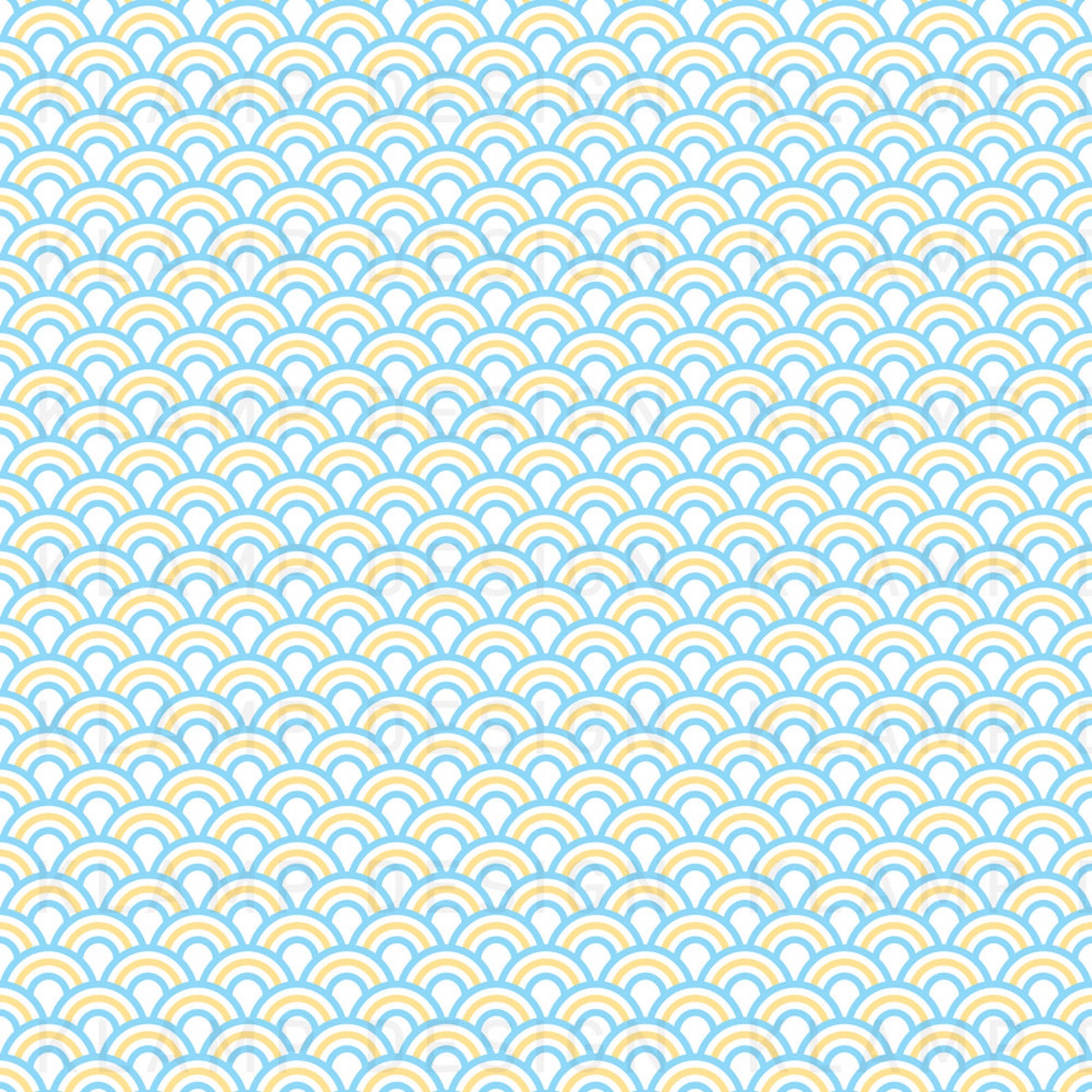 Light Blue Digital Paper, Geometric Digital Paper, Digital Paper With ...